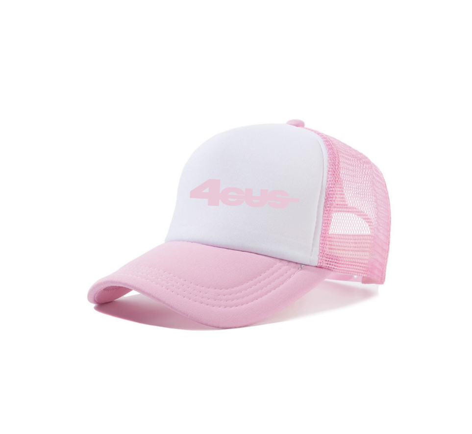 Trucker Hats - Baby Pink – 4CUS